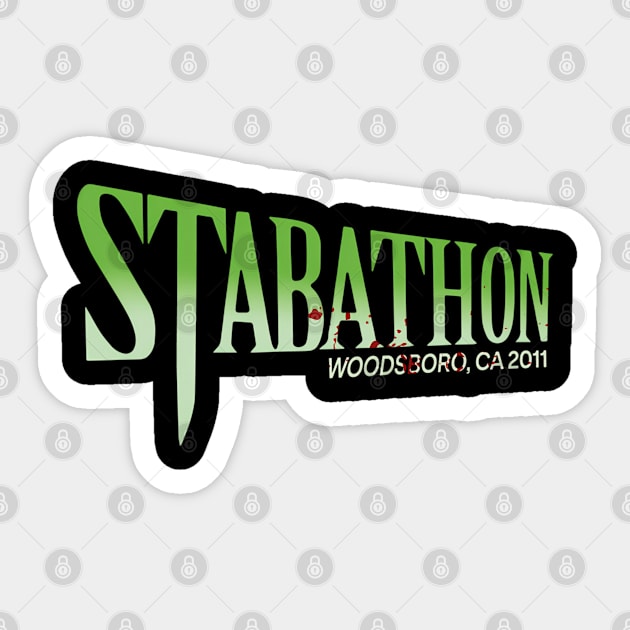 Stabathon Scream Ghostface - Stabathon Scream Ghostface - Sticker ...