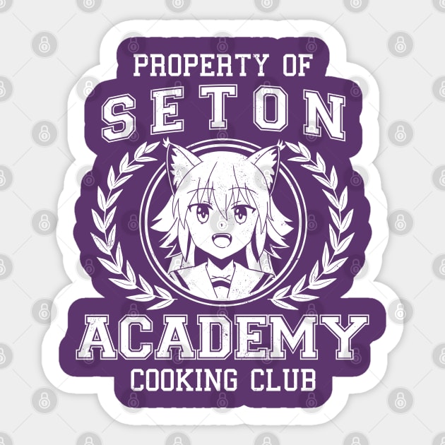 Seton Academy - Anime - Sticker | TeePublic