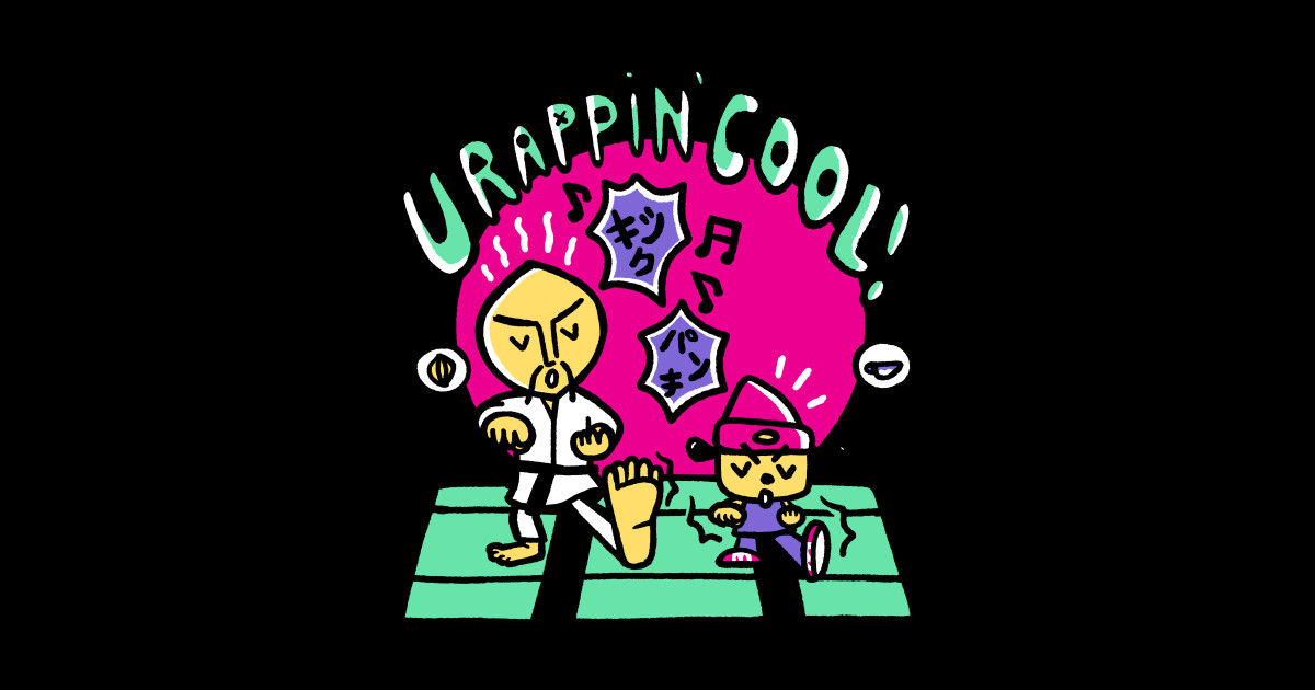 U rappin cool - Parappa - Sticker | TeePublic