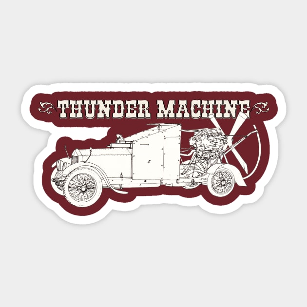 Thunder Machine - Gi Joe Cobra - Sticker | TeePublic