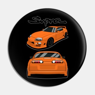 Iconic Supra Mk4 Car Pins and Buttons for Sale | TeePublic