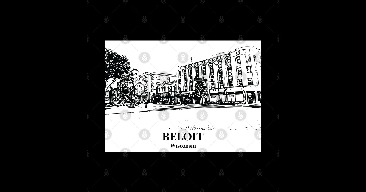 Beloit - Washington - Beloit Washington - Sticker | TeePublic