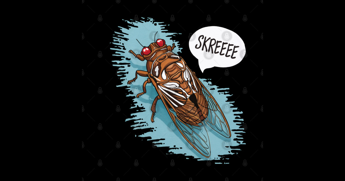 Entomology Cicada Noise Skreeee Brood Funny Cicada Fest 2024 ...