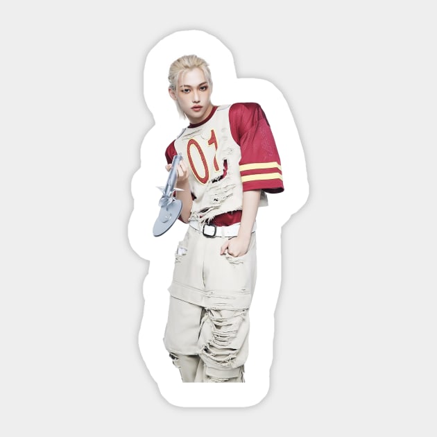FELIX stray kids - Felix Stray Kids - Sticker | TeePublic