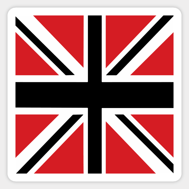 Manchester Red White Black Union Jack Flag - Manchester United ...