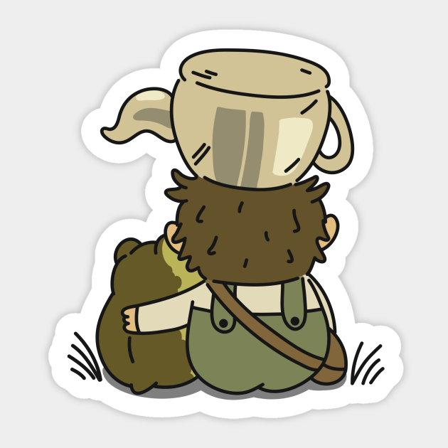 Greg and The Frog - Over the Garden Wall - Overthegardenwall - Sticker ...