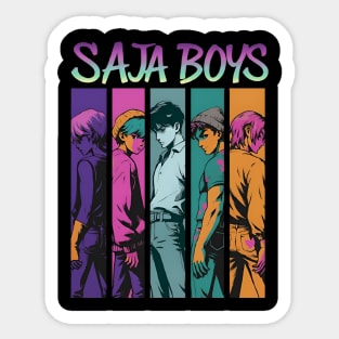 Saja Boys Stickers for Sale | TeePublic