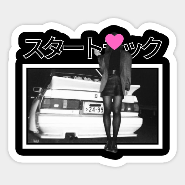 jdm peace - Jdm - Sticker | TeePublic