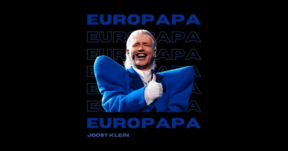 Europapa Eurovision Netherlands 2024 - Joost Singer Klein - Sticker ...