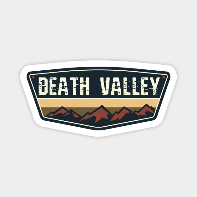 Death Valley Logo Apparel & Accessories - Death Valley - Magnet | TeePublic
