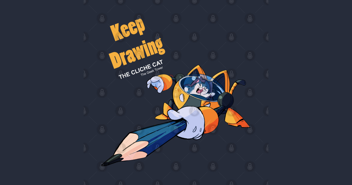 The Cliche Cat - The Cliche Cat - T-Shirt | TeePublic