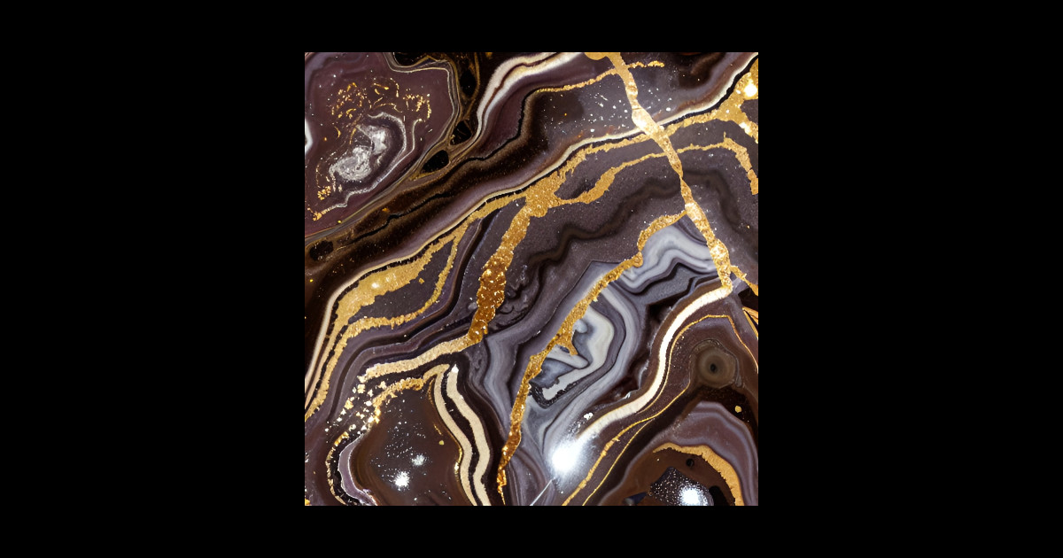 Marble Design - Earth Tones and Gold Inlay - Marble Design Earth Tones ...