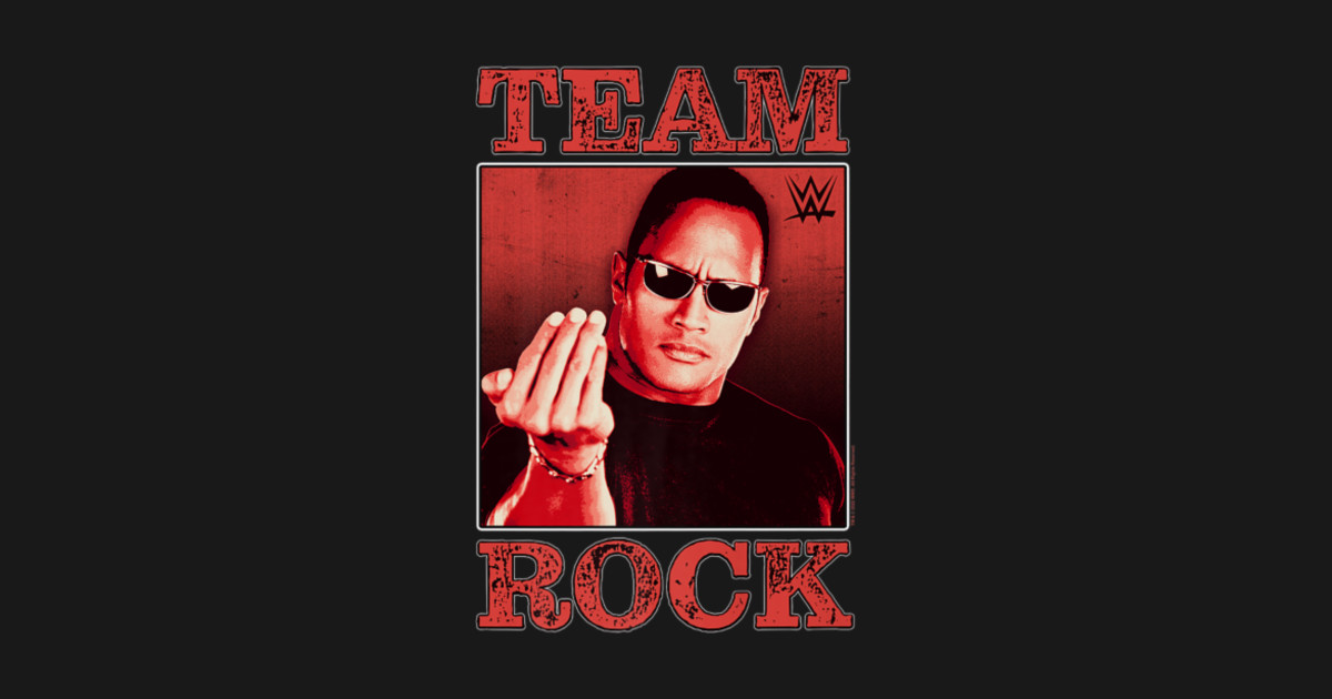 The Rock Team - The Rock - T-Shirt | TeePublic
