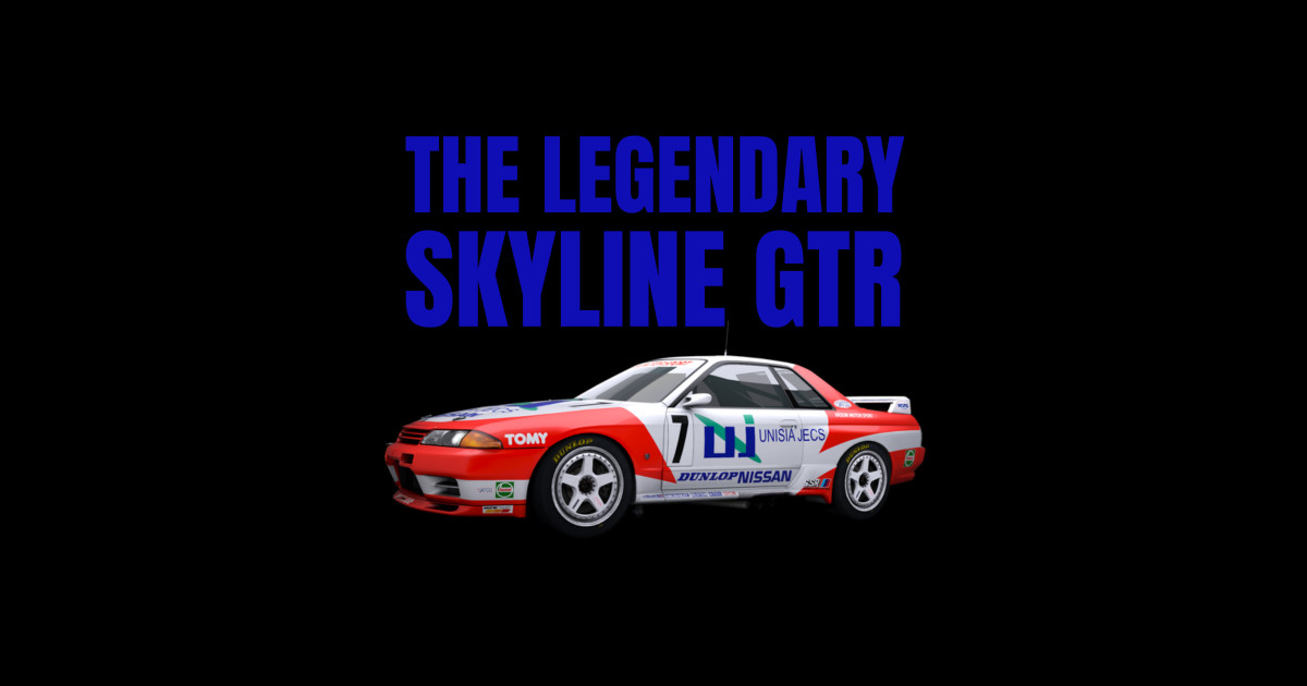 The Legendary Skyline GTR R32 - Jdm - Sticker | TeePublic