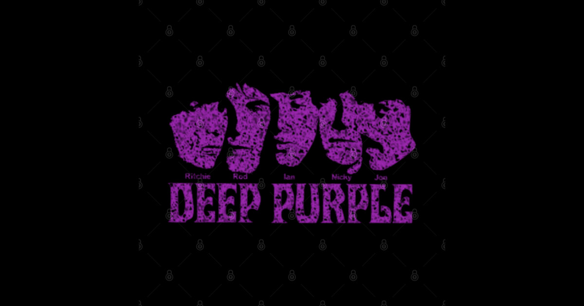 Deep purple - Deep Purple - Sticker | TeePublic