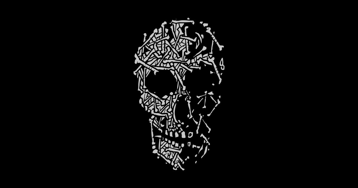 Skull Builder - Skulls - Sticker | TeePublic