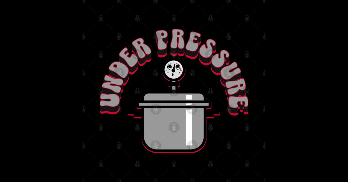 Cute Under Pressure Cooker - Pressure Cooker - Sticker | TeePublic