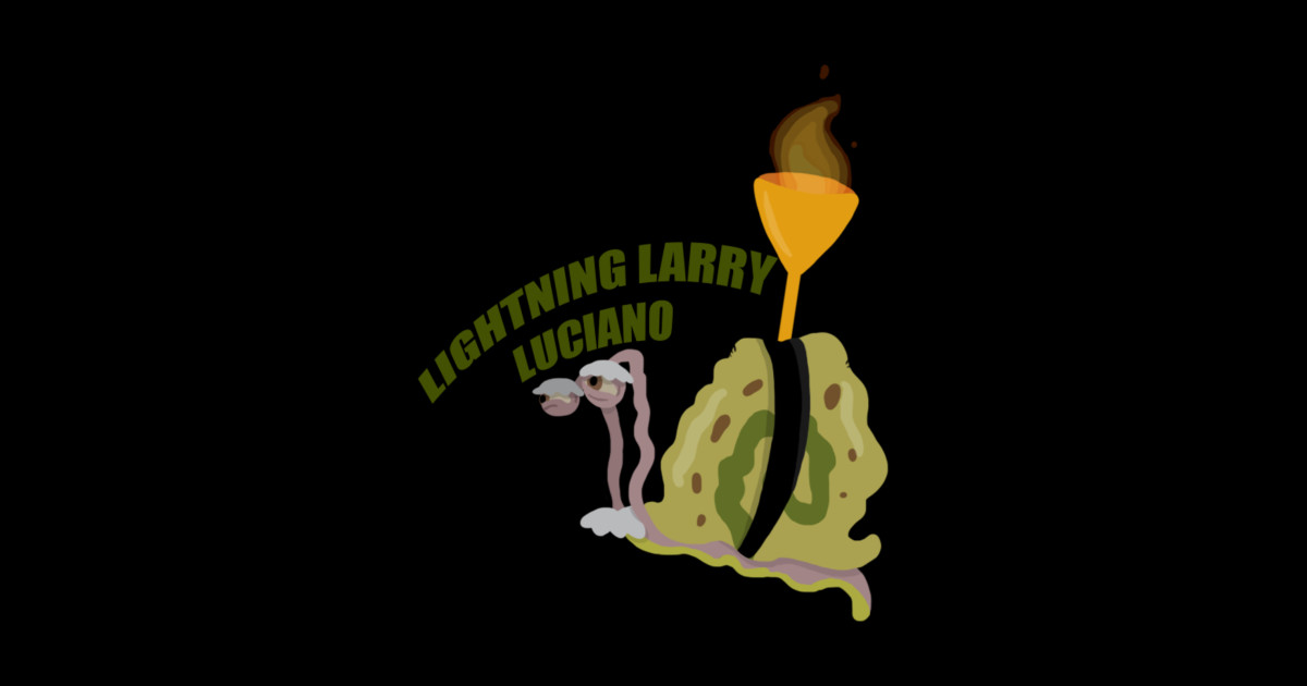 Lightning Larry Luciano Spongebob Sticker Teepublic