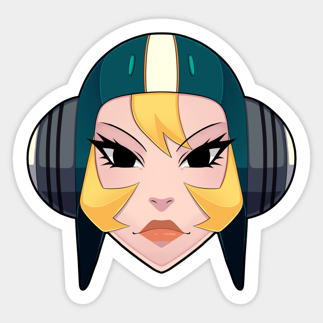 JSRF Gum Head - Jet Set Radio Future - Sticker | TeePublic