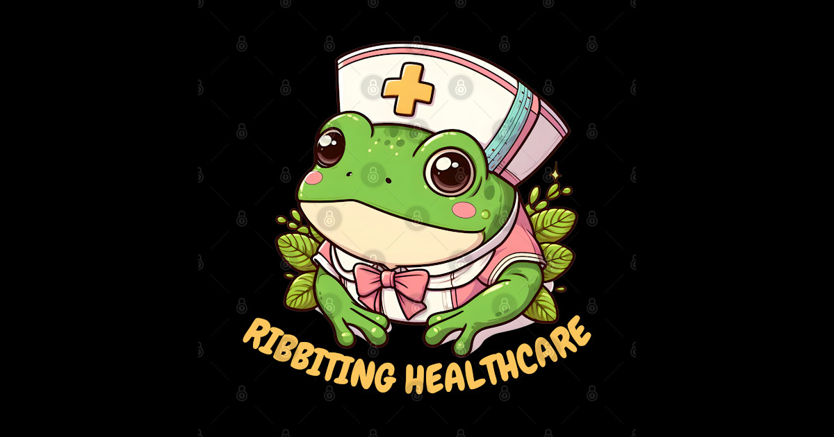 Nurse frog - Nurse - Posters and Art Prints | TeePublic