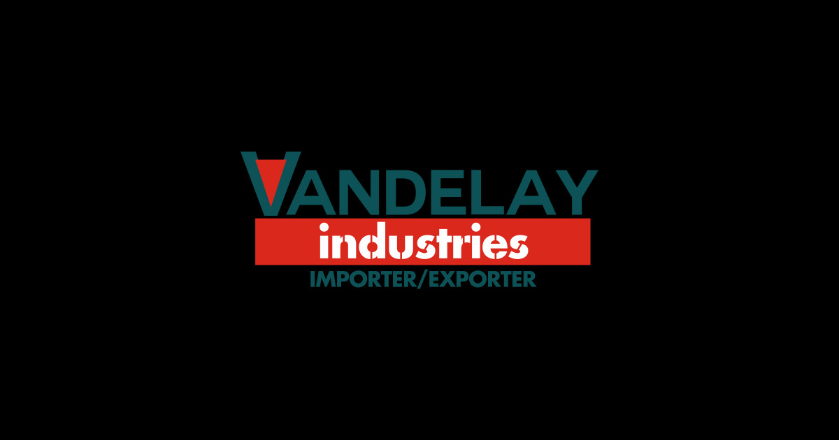 Vandelay Industries - Badge - Seinfeld - Sticker | TeePublic