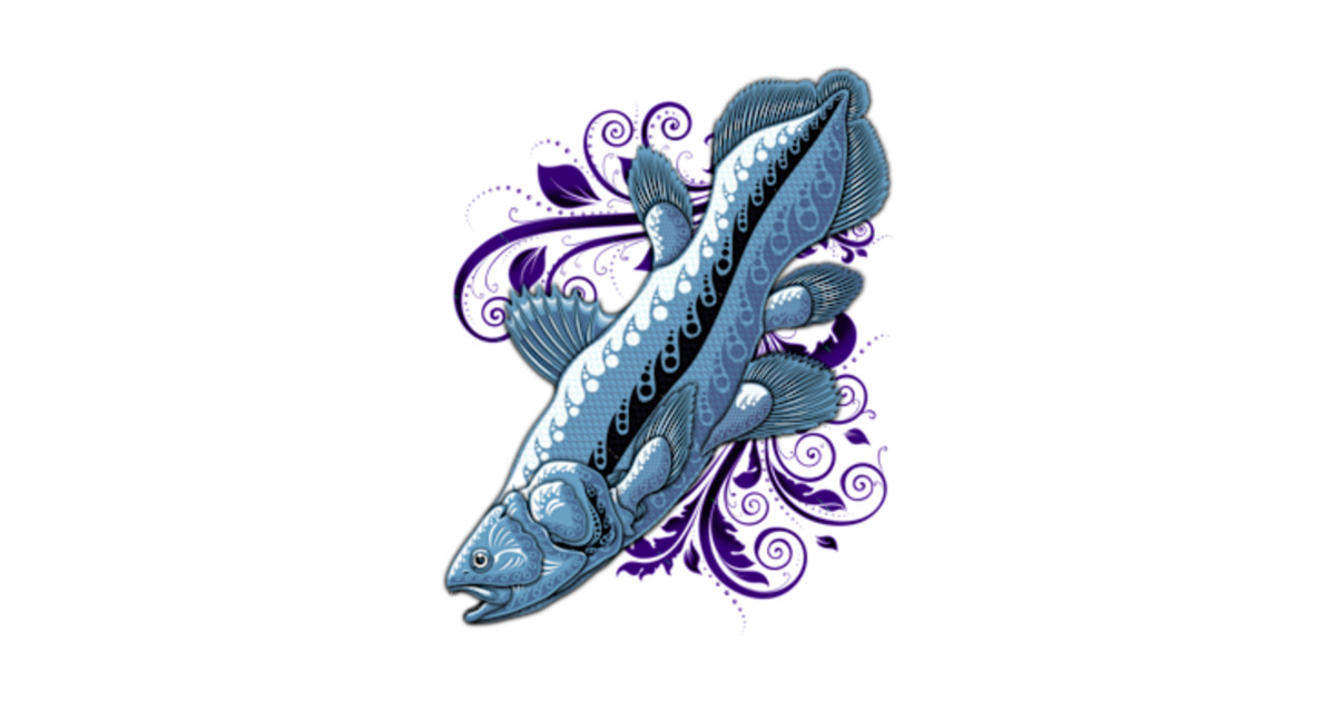 Coelacanth Blue Version - Coelacanth Blue Version - T-Shirt | TeePublic