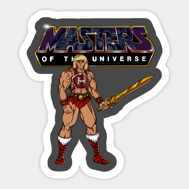 Thunder Punch He-Man - He Man - Sticker | TeePublic