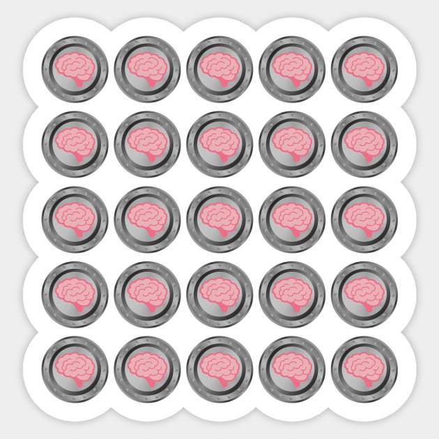 DIY Brain Tokens for Tabletop Board Games - Brain Token - Sticker ...