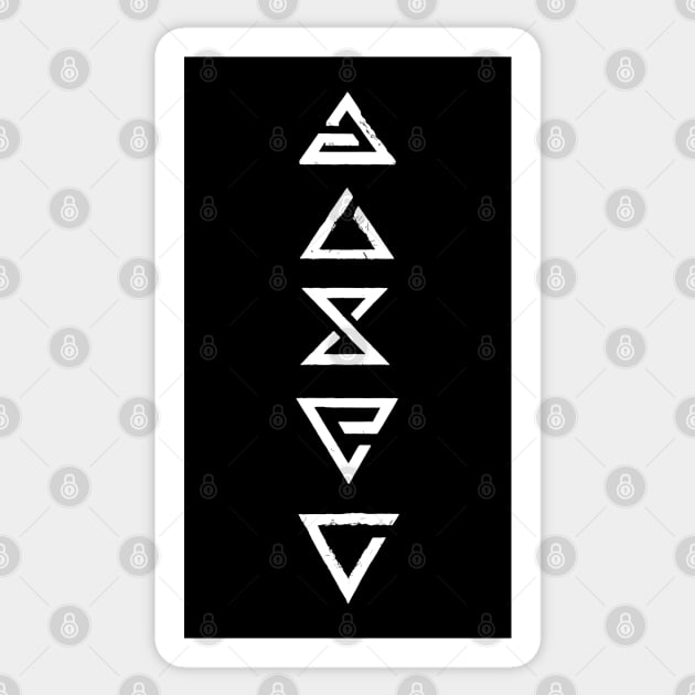witcher symbol - Witcher Signs - Sticker | TeePublic