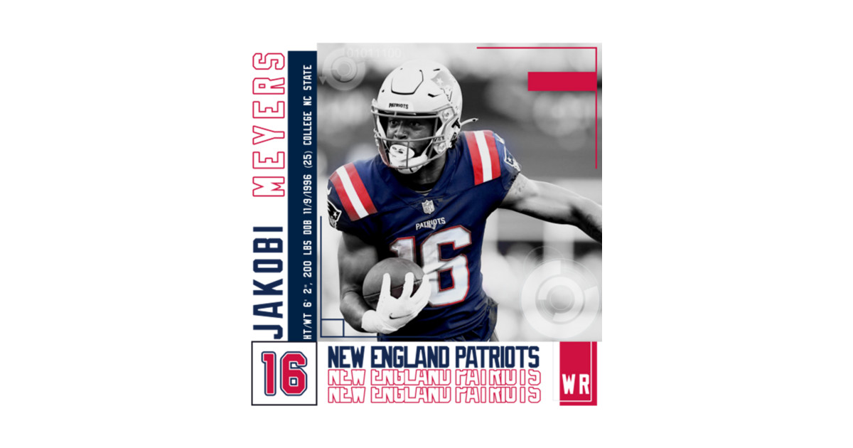 jakobi meyers - Football Player - T-Shirt | TeePublic