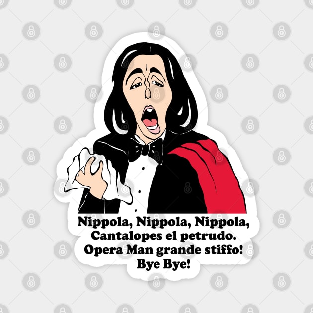 SNL FAN ART - OPERA MAN! - Snl Opera Man Adam Sandler - Magnet | TeePublic