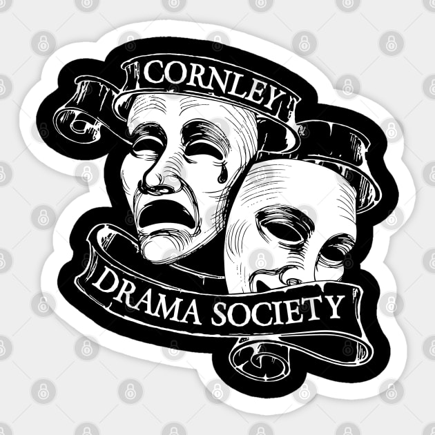 Cornley Drama Society - The Play That Goes Wrong - Sticker | TeePublic