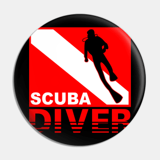 Scuba Diver Design Pins and Buttons for Sale | TeePublic