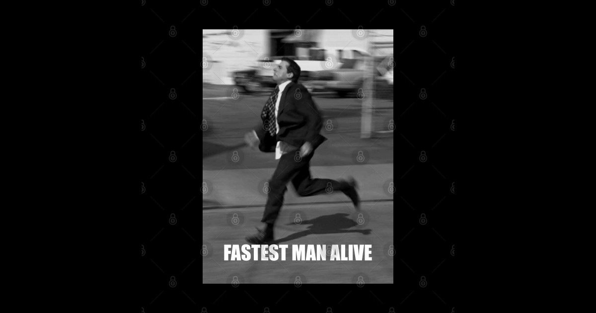 Fastest Man Alive - Michael Scott - Posters and Art Prints | TeePublic