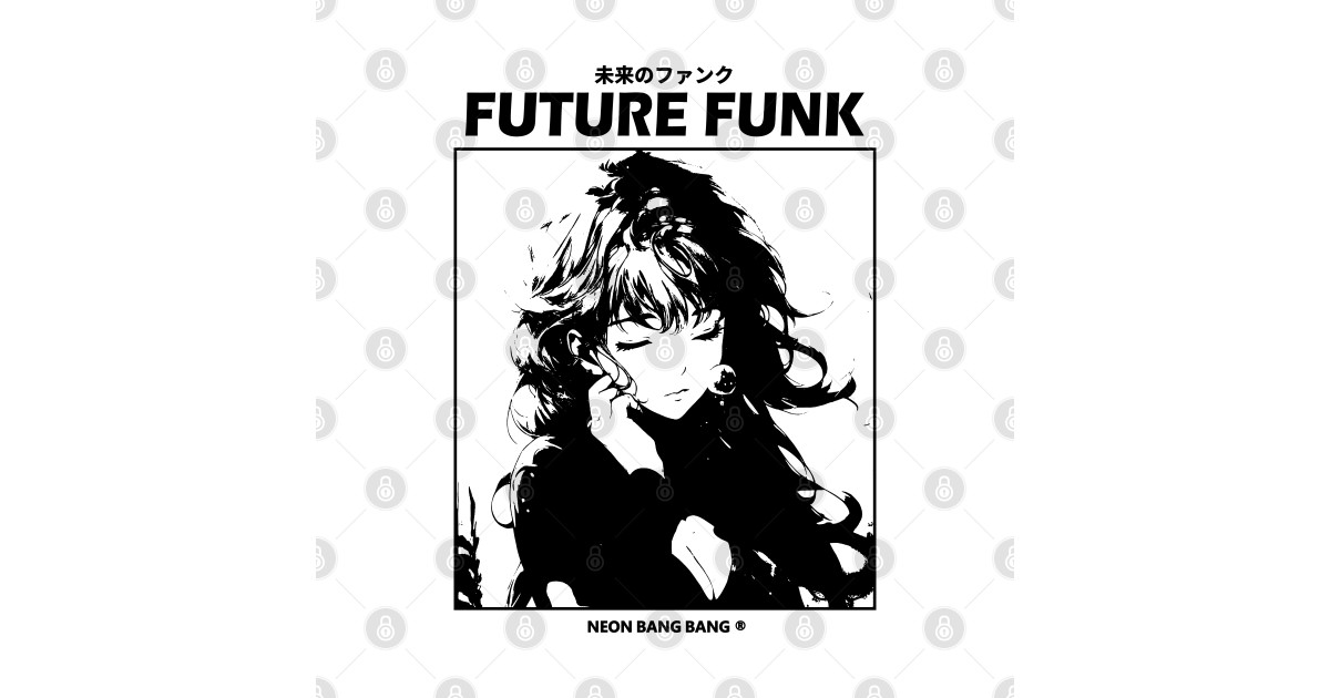 Future Funk Vaporwave Manga Aesthetic - Future Funk - T-Shirt | TeePublic