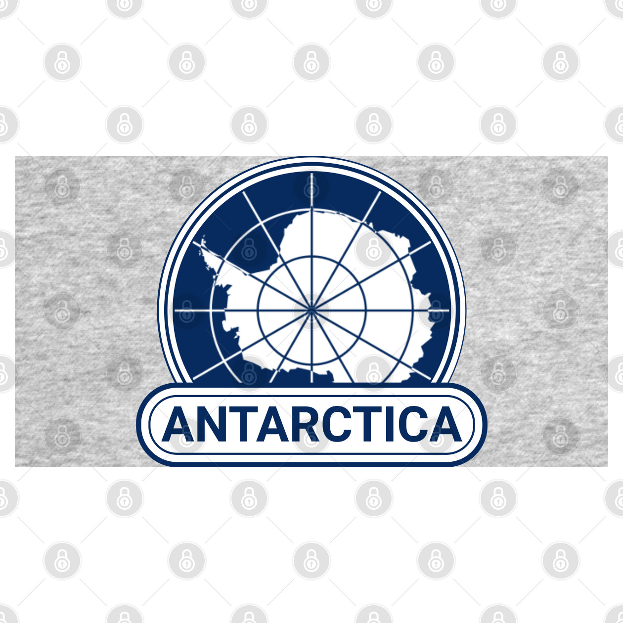 Antarctica Country Badge - Antarctica Flag - Antarctica - T-Shirt ...