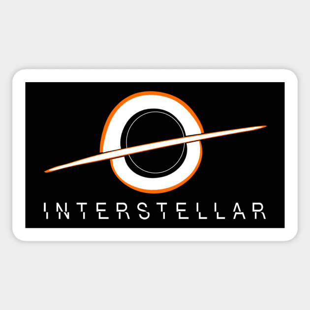 Black Hole Interstellar - Galaxy - Sticker | TeePublic