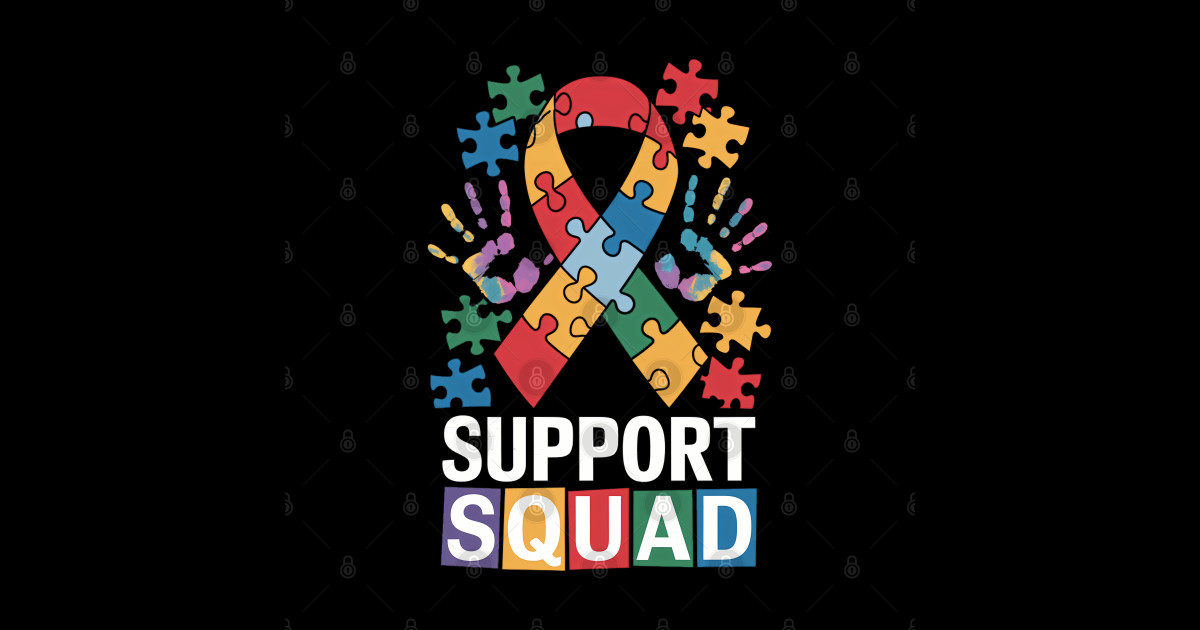 Autism Awareness Autism Support Squad Family - Autism Awareness Autism ...