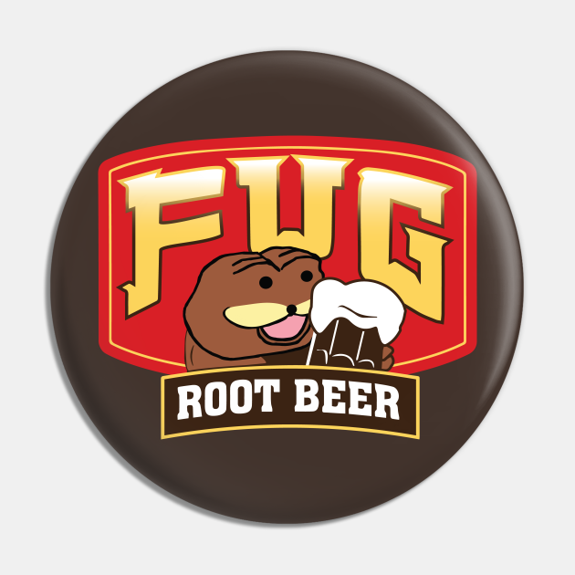 Fug Root Beer Soda Logo Pin TeePublic fug-root-beer-soda-logo-pin-teepublic