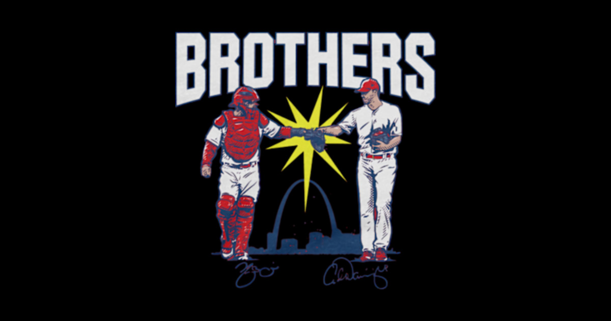 Adam Wainwright & Yadier Molina Brothers - Adam Wainwright - Sticker ...