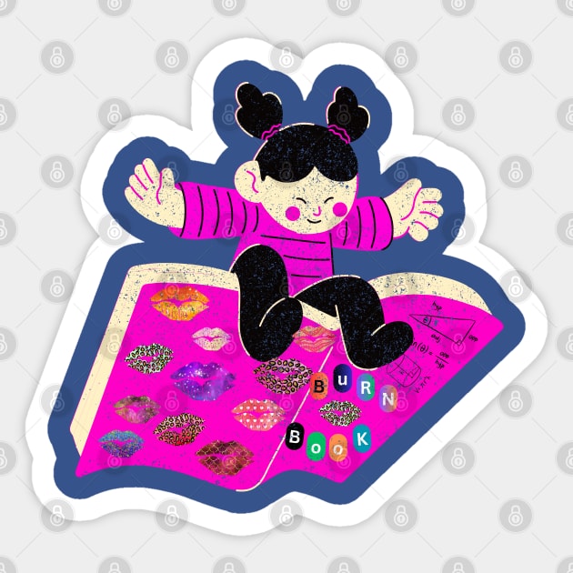 Mean Girls Book Aesthetic - Mean Girls Book Aesthetic - Sticker | TeePublic