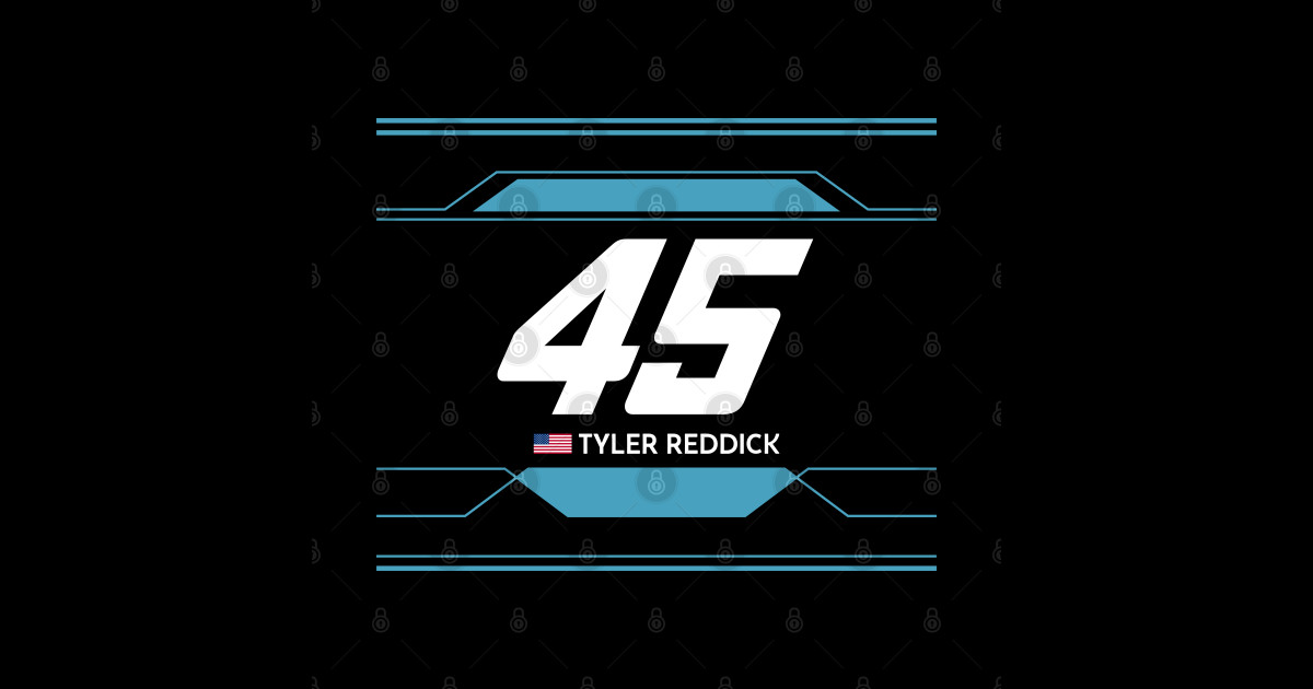Tyler Reddick #45 2023 NASCAR Design - Tyler Reddick - Posters and Art ...