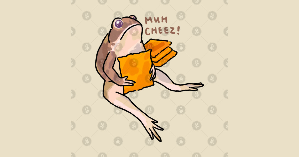Cheez it frog - Frog - T-Shirt | TeePublic