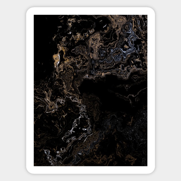 Earth Marble Texture - Marble - Sticker | TeePublic