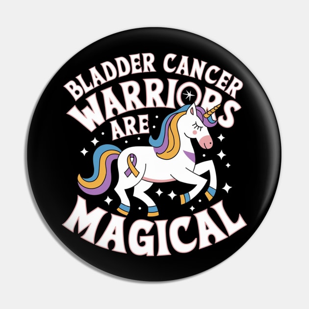 Bladder Cancer Magical Unicorn Purple Blue Yellow Ribbon - Bladder ...