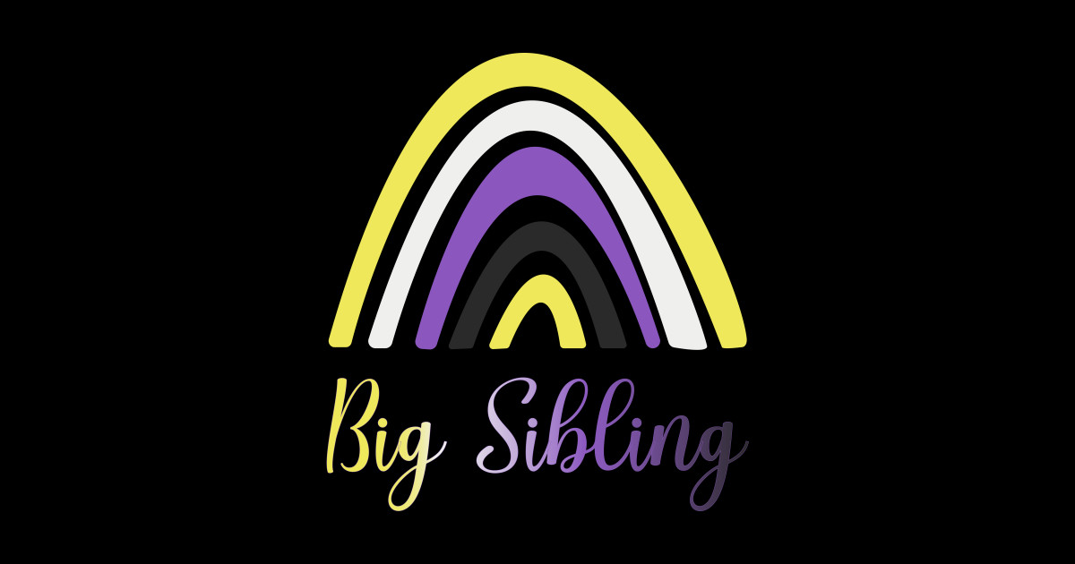 Big Sibling (non binary colors) - Big Sibling - Posters and Art Prints ...