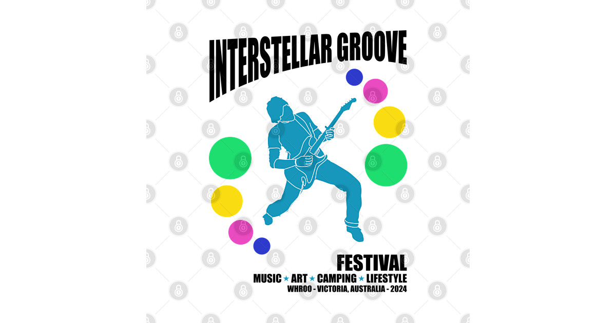 Interstellar Groove Music Festival 2024 - Music Festival - T-Shirt ...