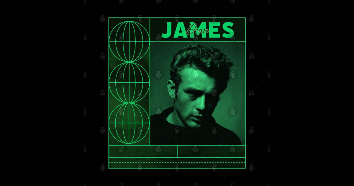 James Dean - James Dean - Sticker | TeePublic