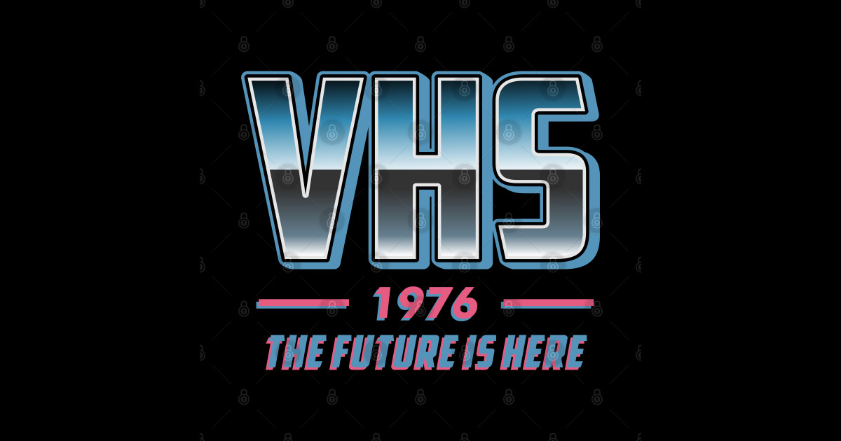 VHS VHS VHS - Vhs - Sticker | TeePublic