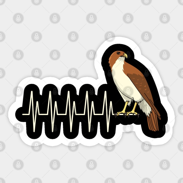 Red Tailed Hawk - Red Tailed Hawk - Sticker | TeePublic